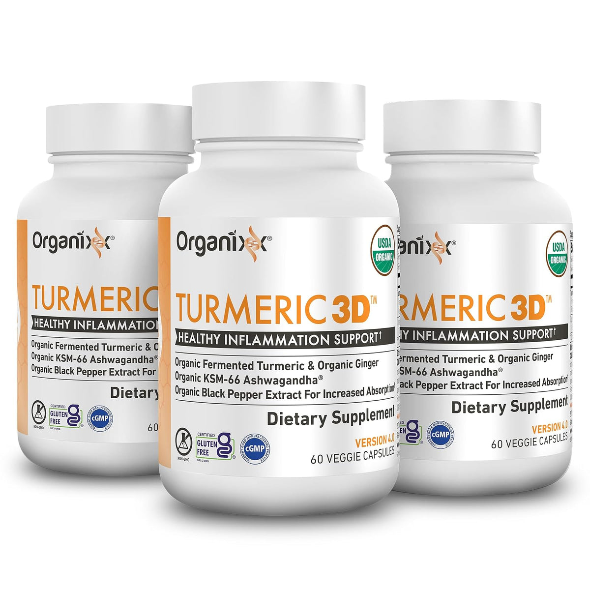 organic turmeric curcumin supplement