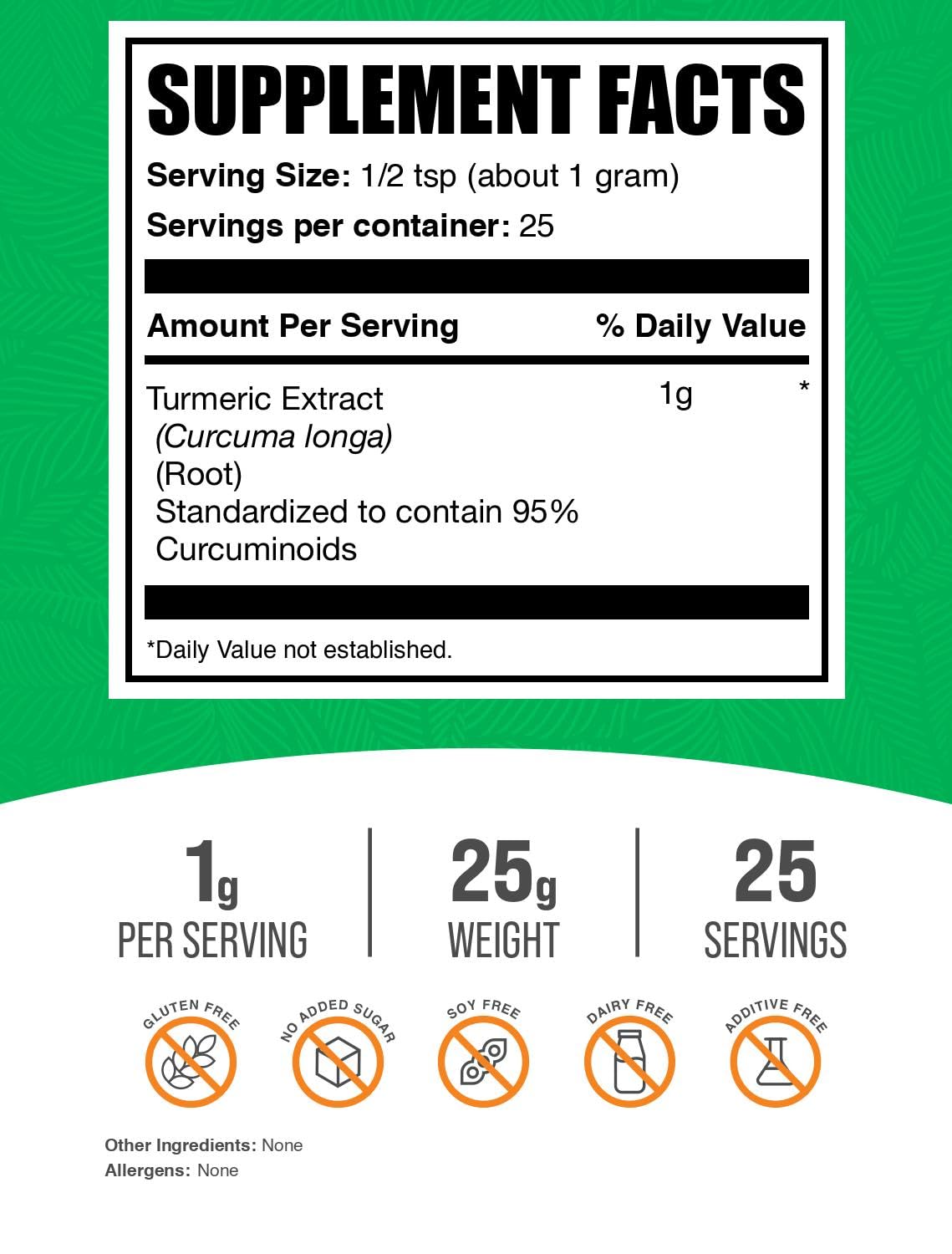 organic turmeric curcumin supplement
