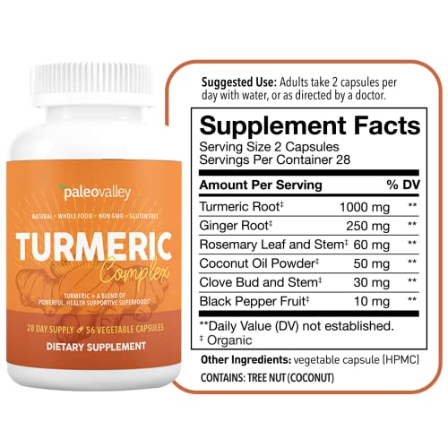 organic turmeric curcumin supplement