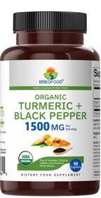 organic turmeric curcumin supplement