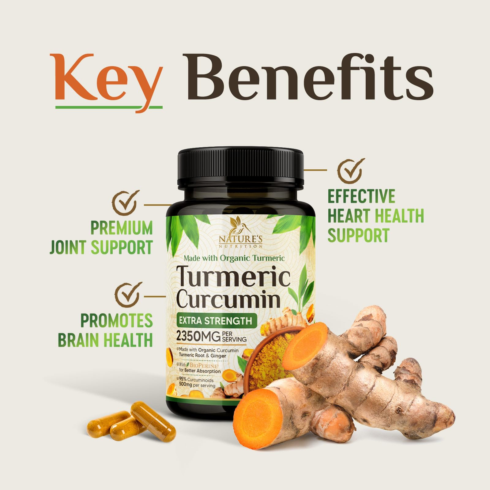 organic turmeric curcumin supplement