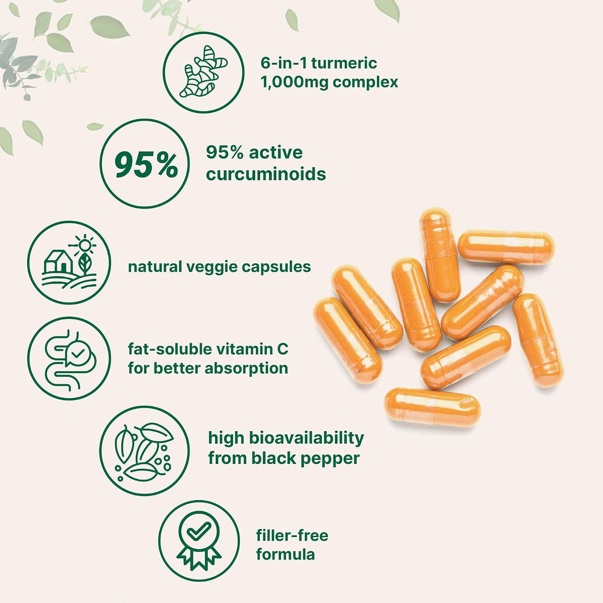 organic turmeric curcumin supplement