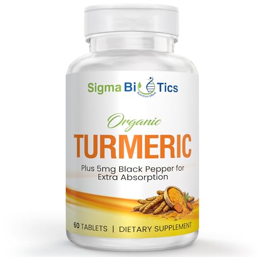 organic turmeric curcumin with black pepper