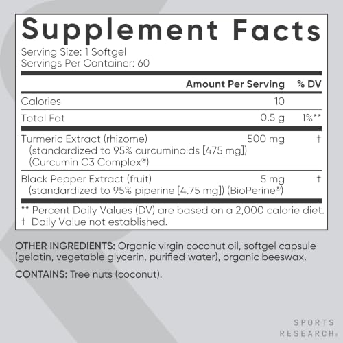 organic turmeric curcumin with coconut oil