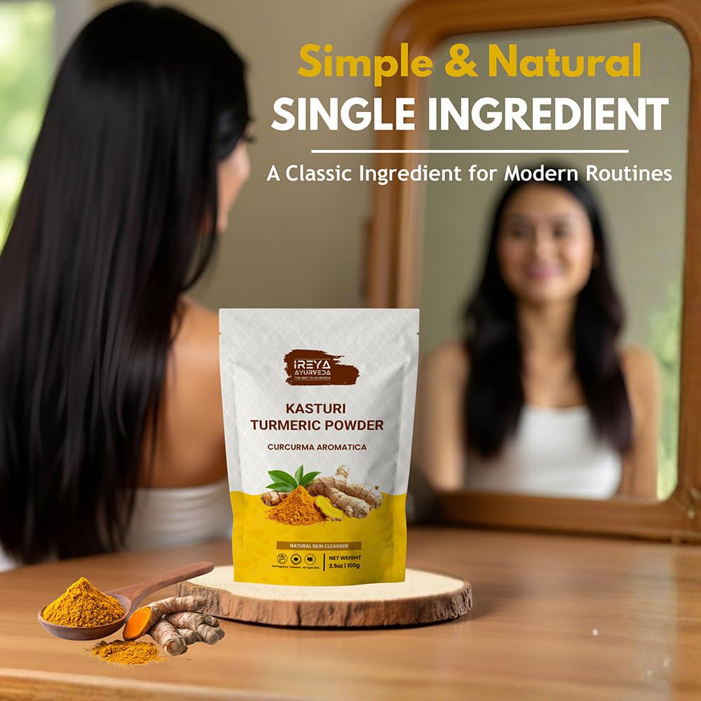 Organic turmeric for beauty routines