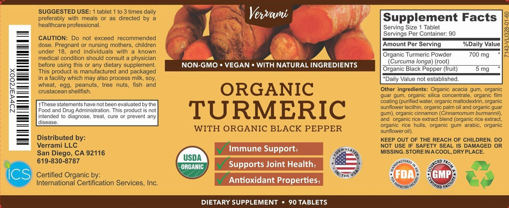 organic turmeric for daily nutrition