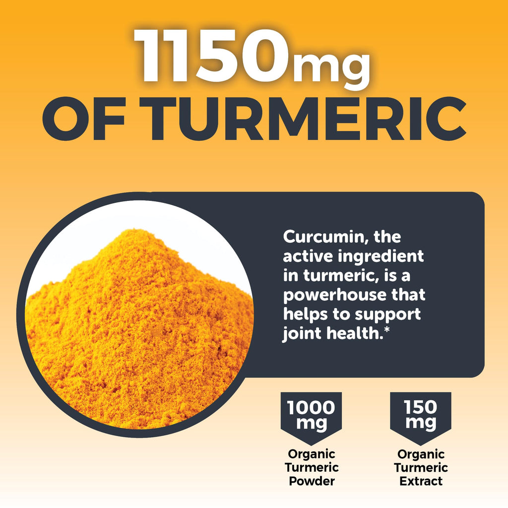 Organic turmeric for healthy skin