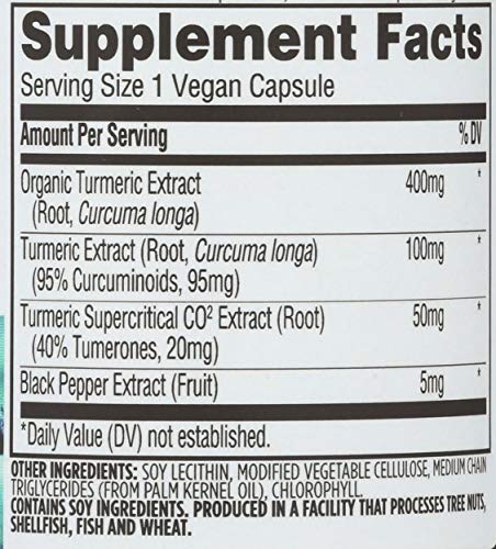 Organic turmeric for immune support