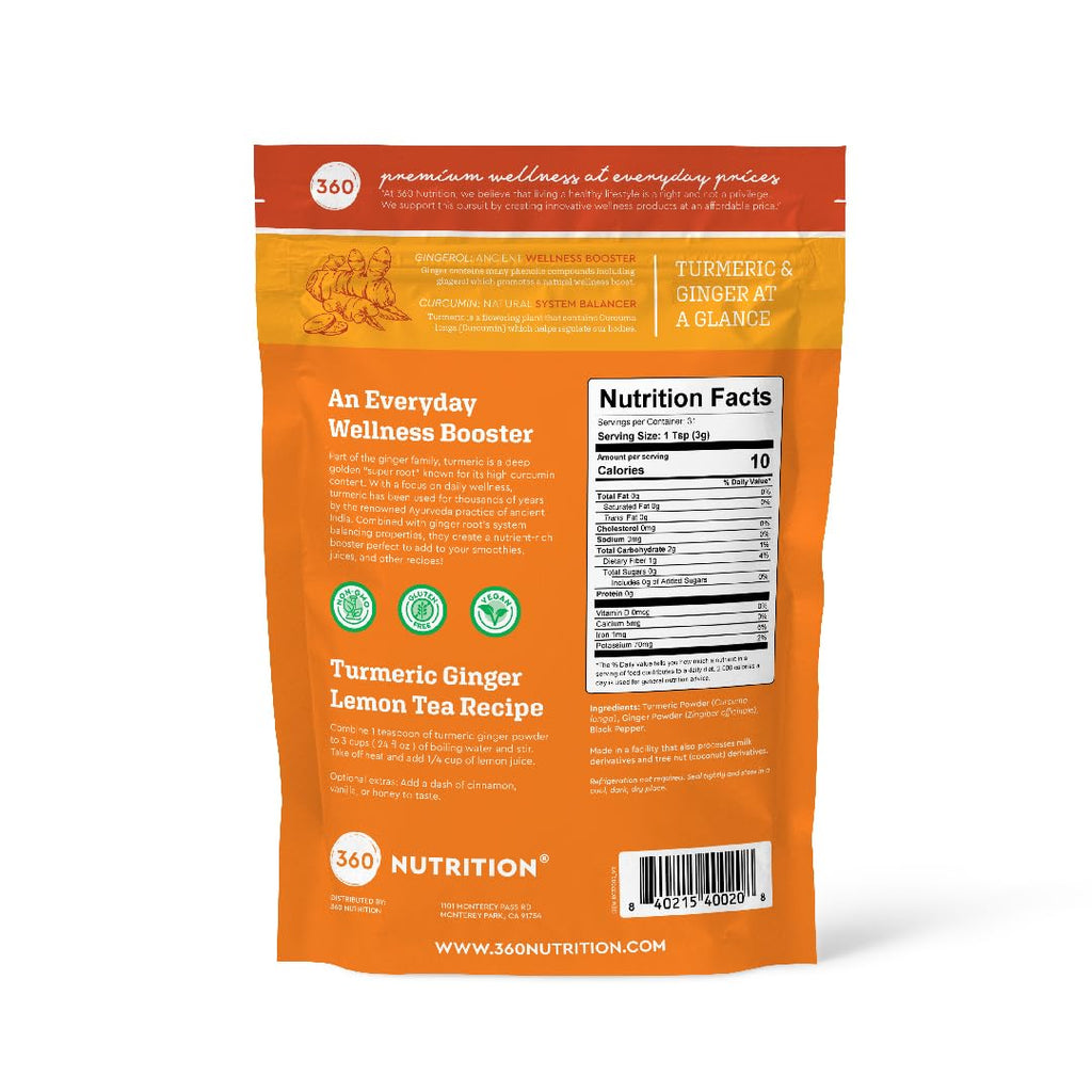 Organic turmeric for joint health