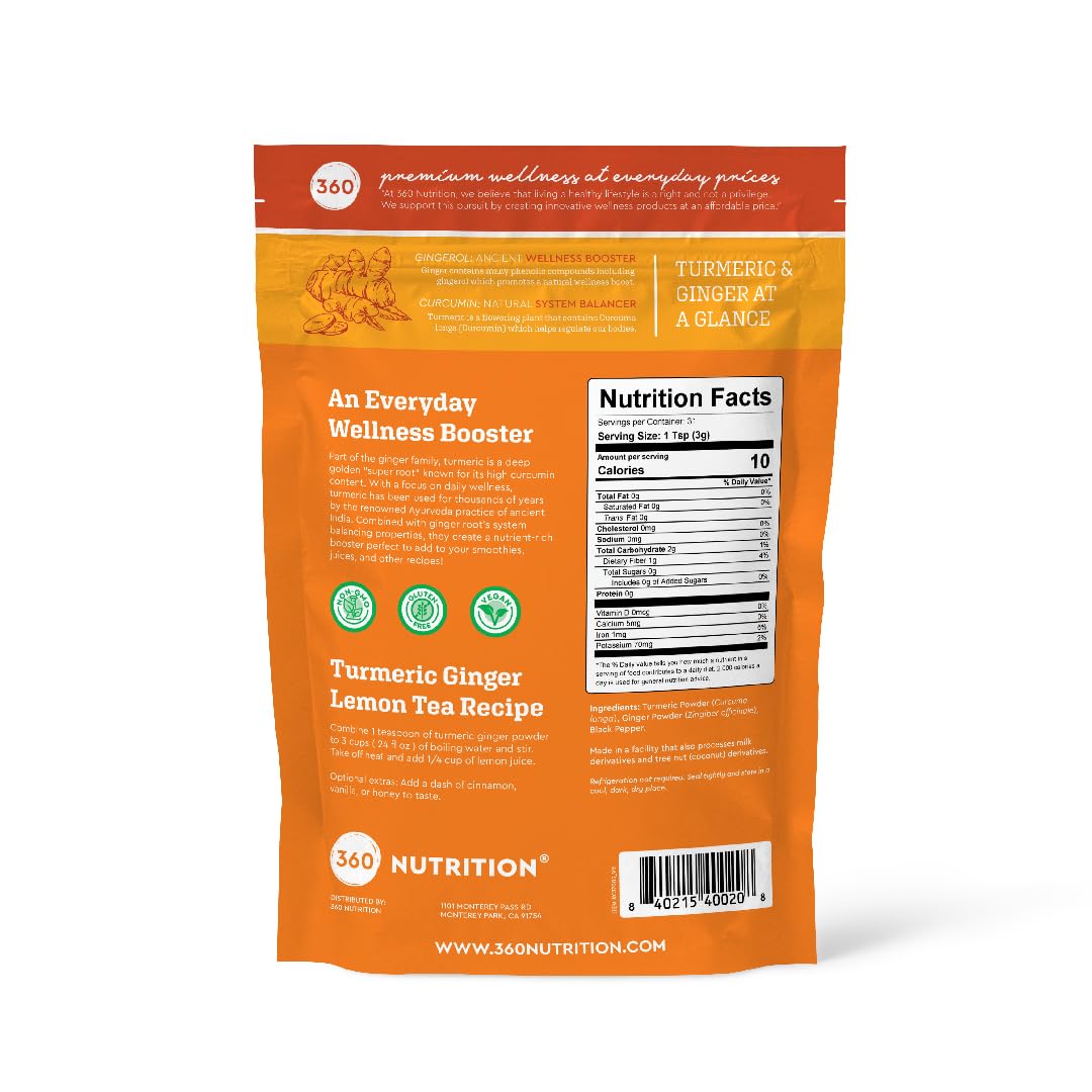 Organic turmeric for joint health