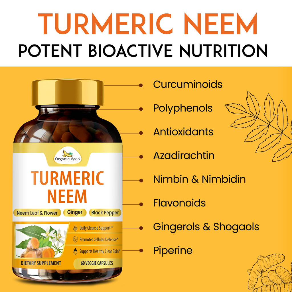 Organic turmeric for natural detox