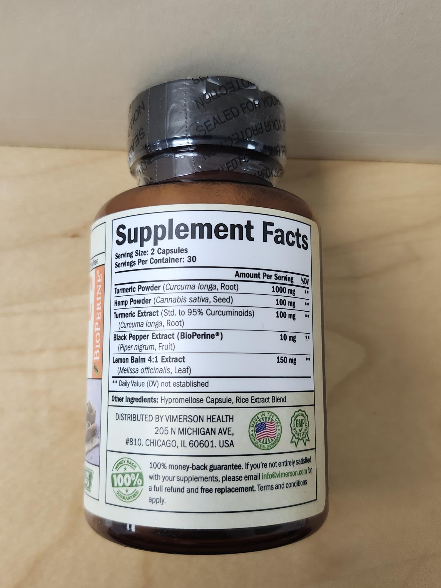 organic turmeric for overall health