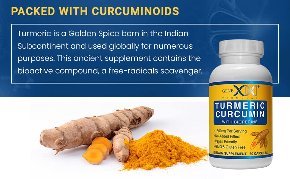 Organic turmeric for overall health