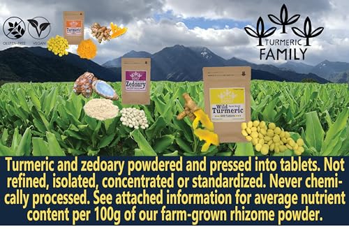 Organic turmeric for overall vitality