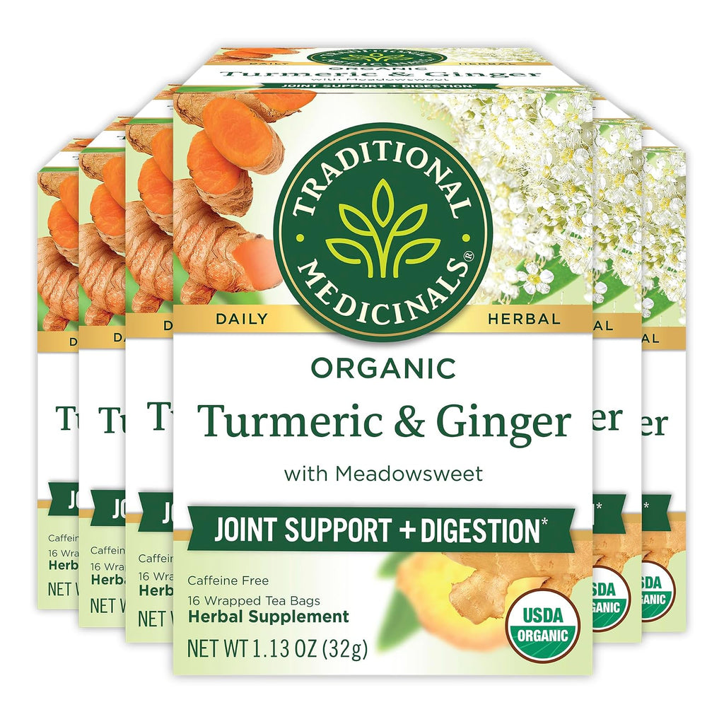organic turmeric ginger herbal tea