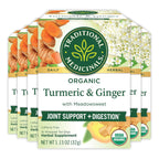 organic turmeric ginger herbal tea
