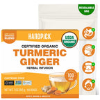 organic turmeric ginger tea bags