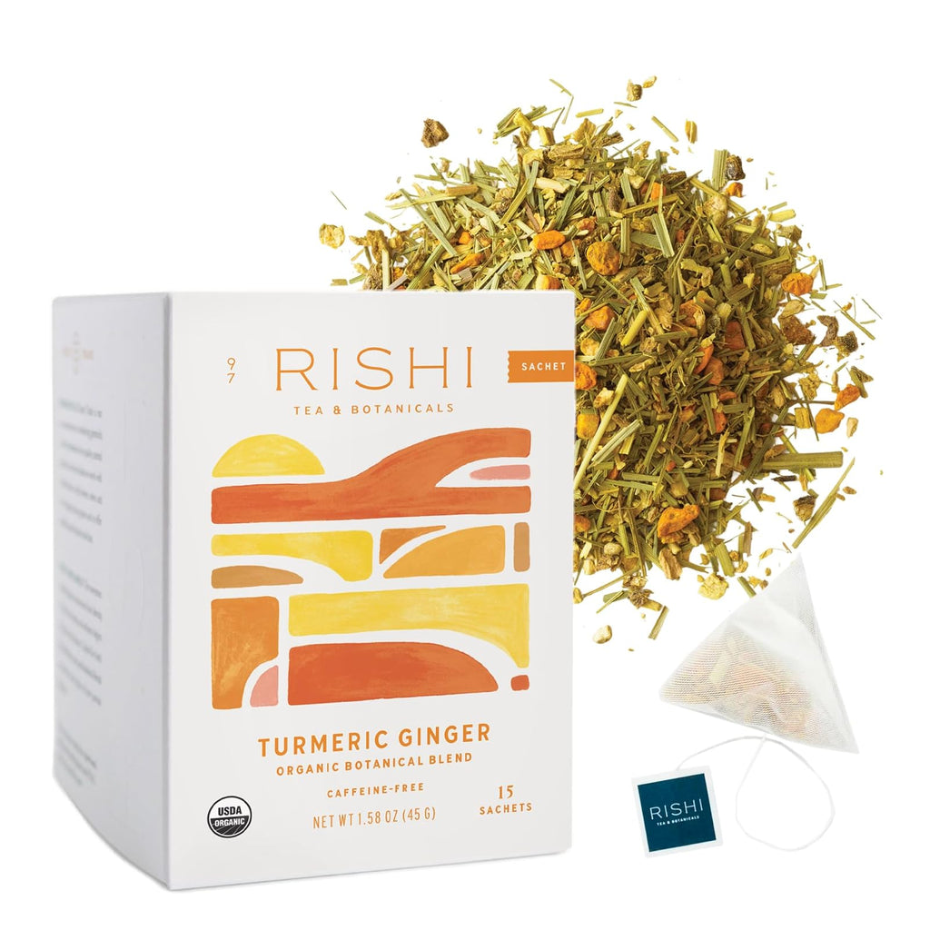 organic turmeric ginger tea bags