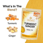 organic turmeric ginger tea blend