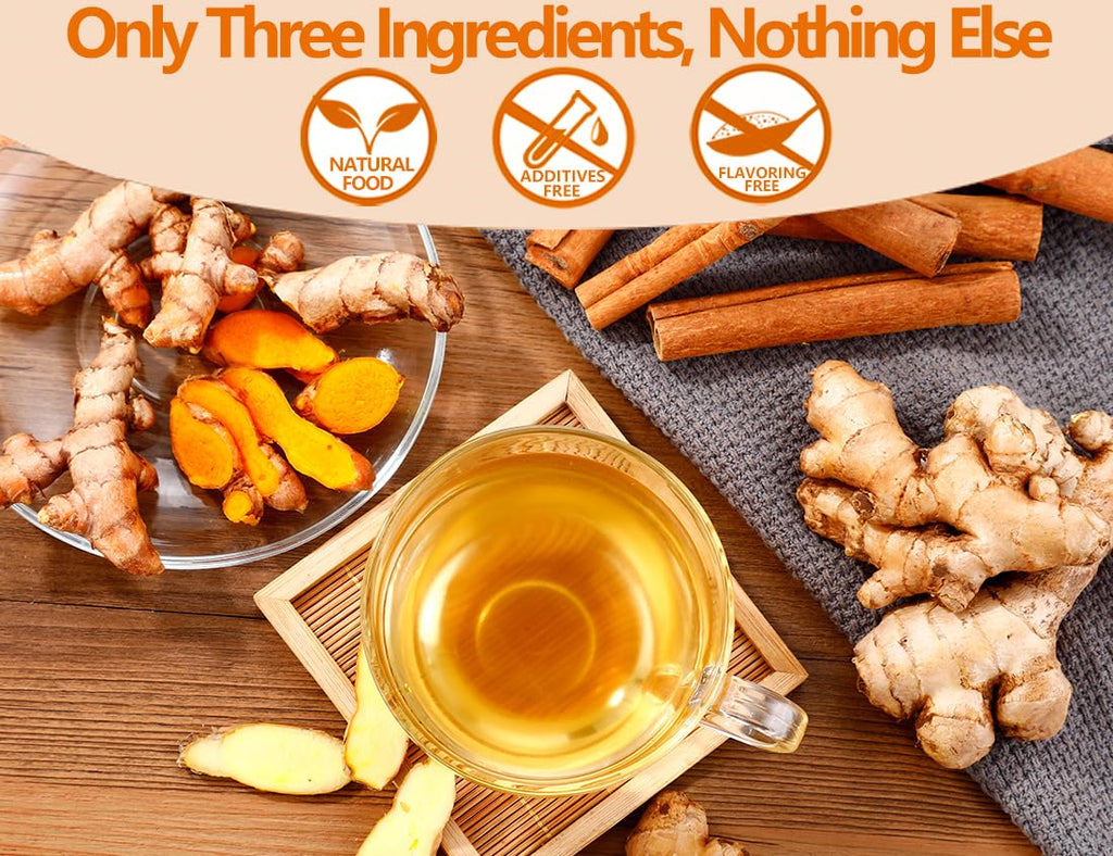organic turmeric ginger tea blend
