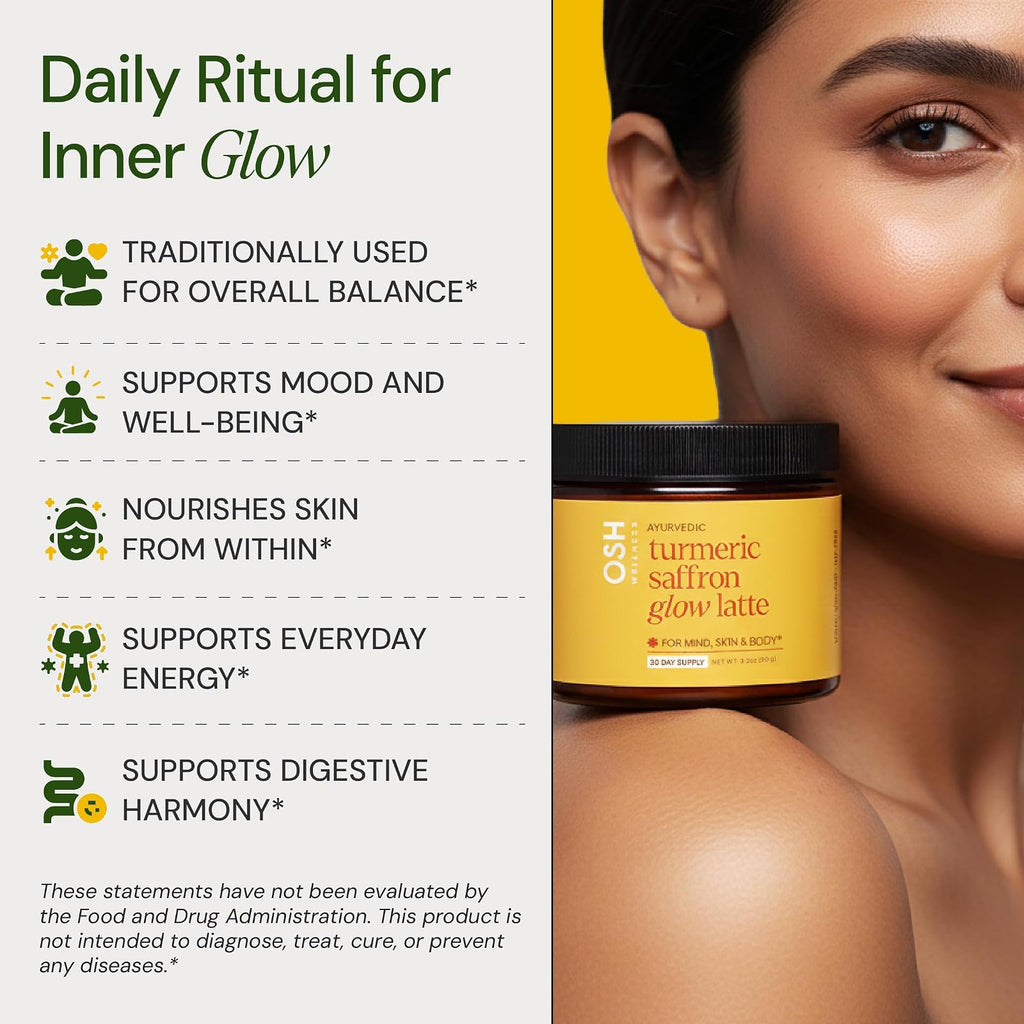 Organic turmeric glow drink
