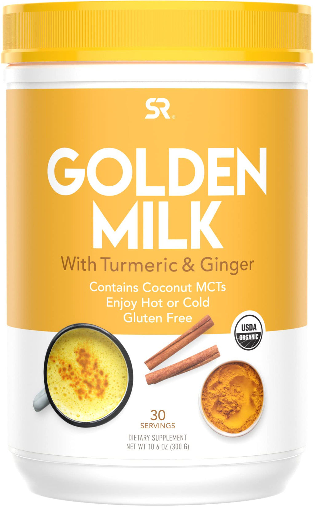organic turmeric golden milk powder