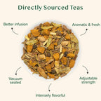 organic turmeric herbal tea blend