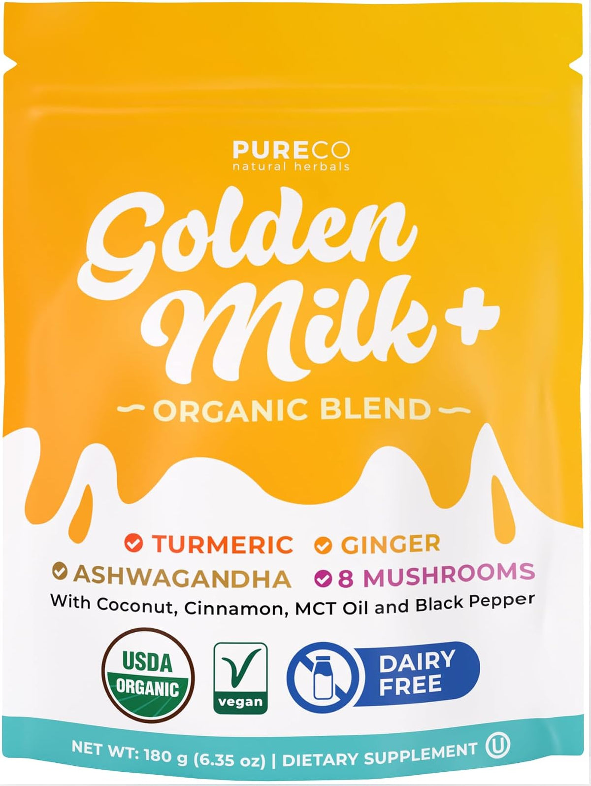 organic turmeric latte blend