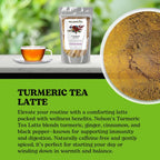 organic turmeric latte herbal infusion
