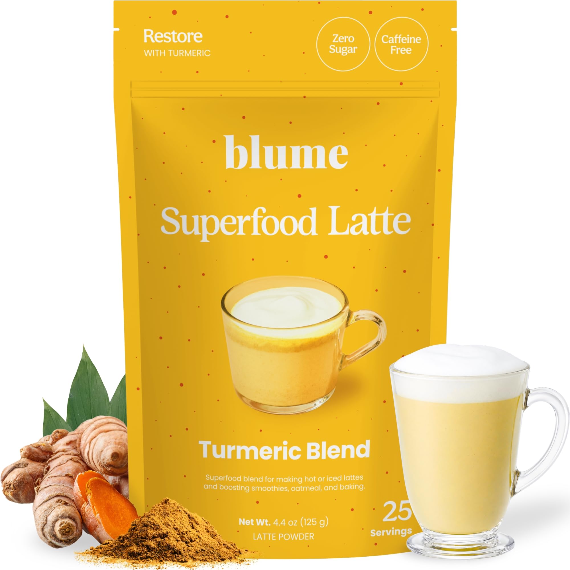 organic turmeric latte mix