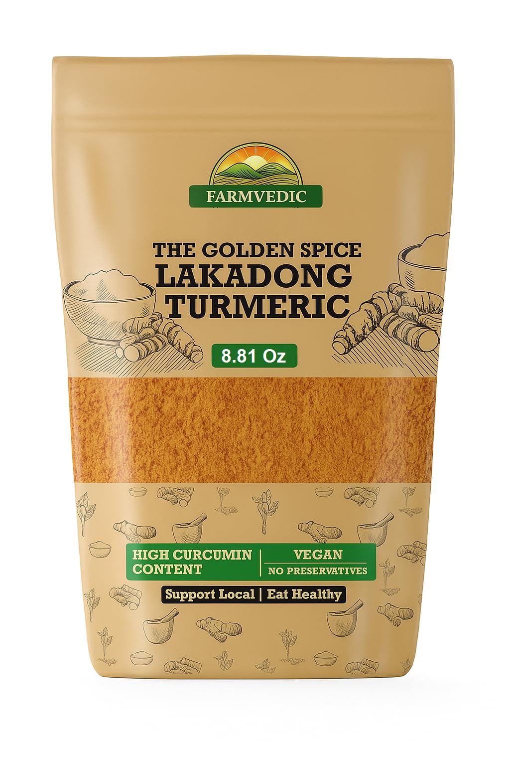 organic turmeric powder for skin