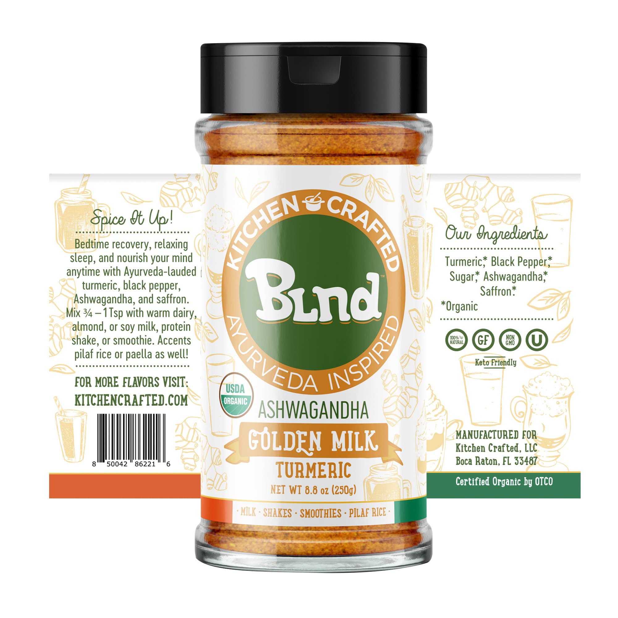 organic turmeric powder for smoothies