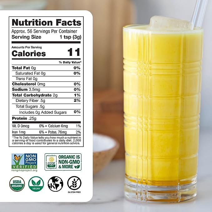organic turmeric powder for wellness