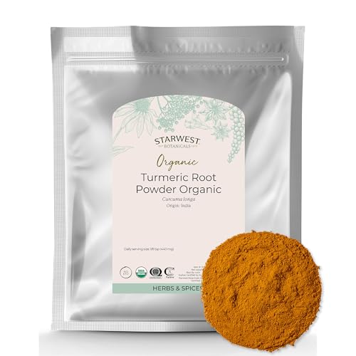 organic turmeric root powder bag
