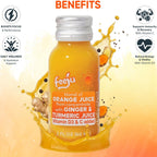 Organic turmeric shots for energy