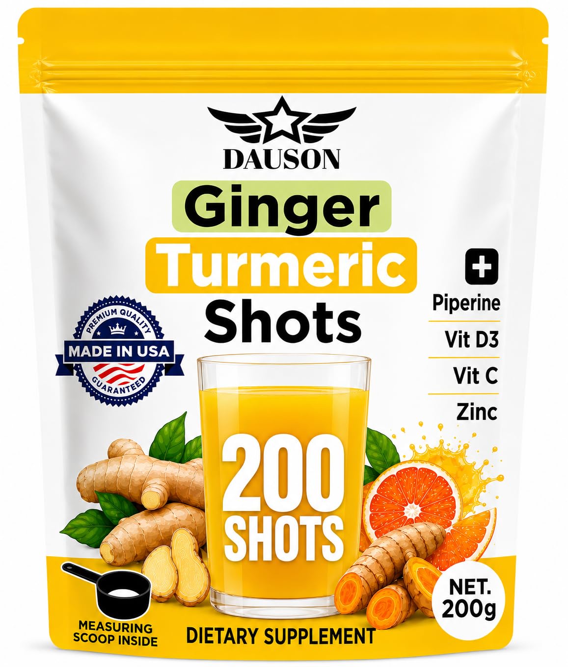 organic turmeric shots for wellness