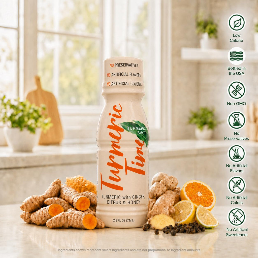 organic turmeric shots for wellness