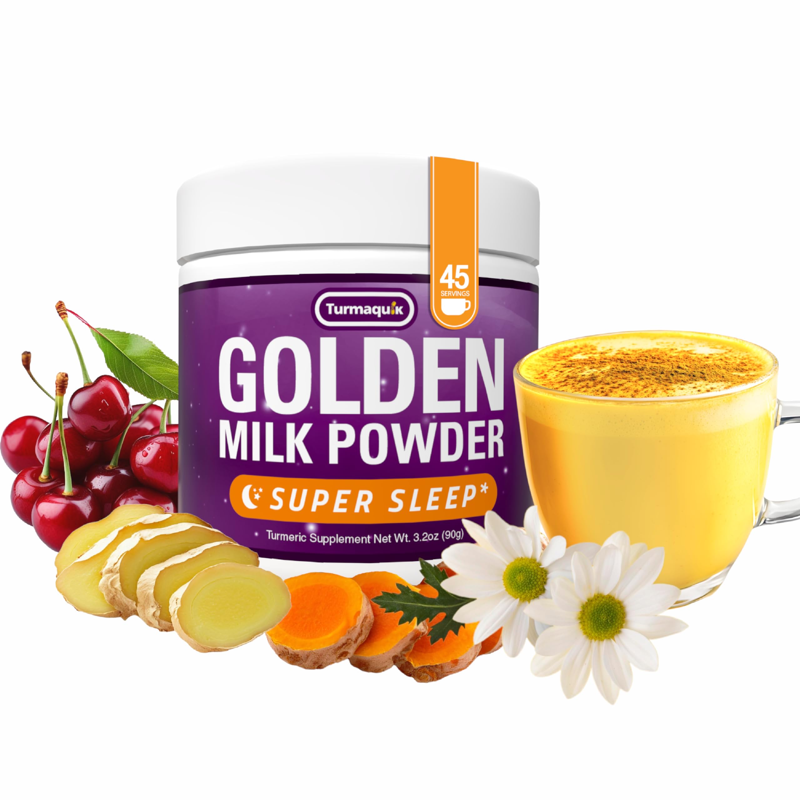 organic turmeric sleep powder blend