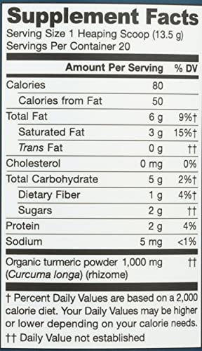 organic turmeric supplement for energy