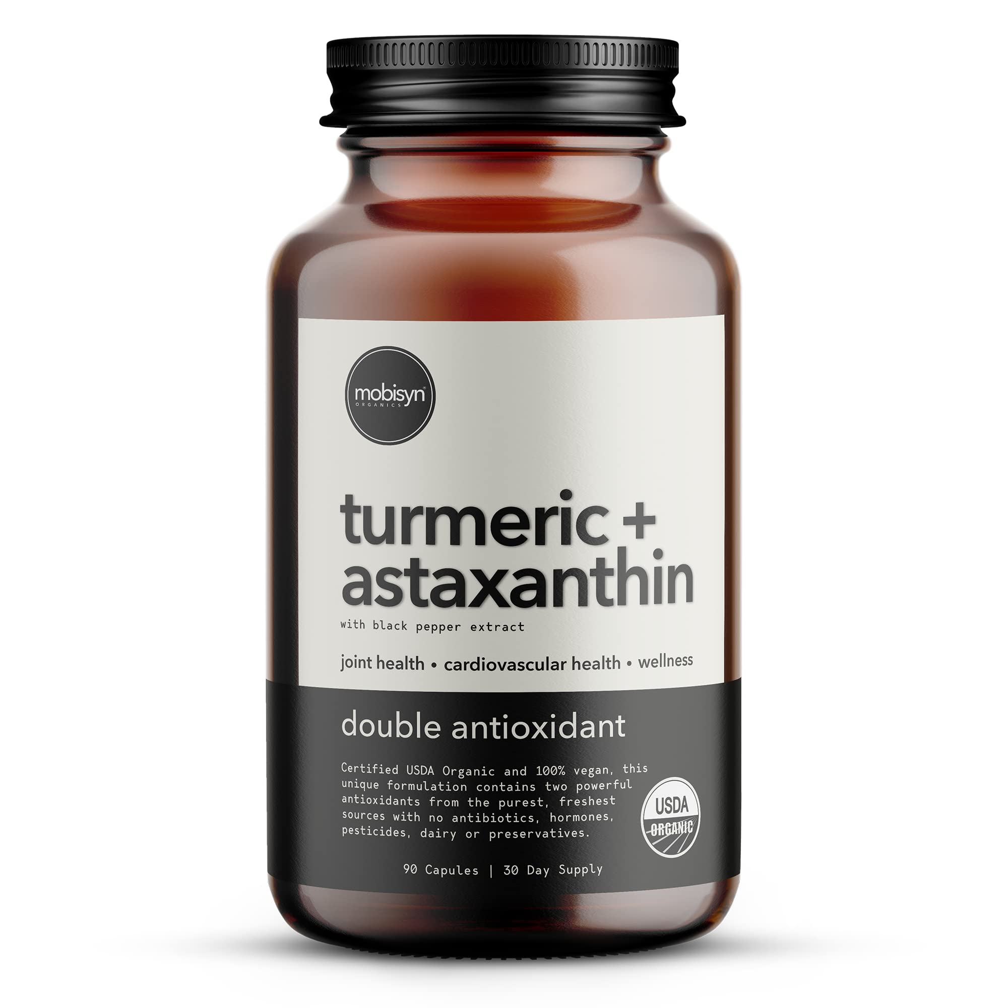 Organic turmeric supplement for health