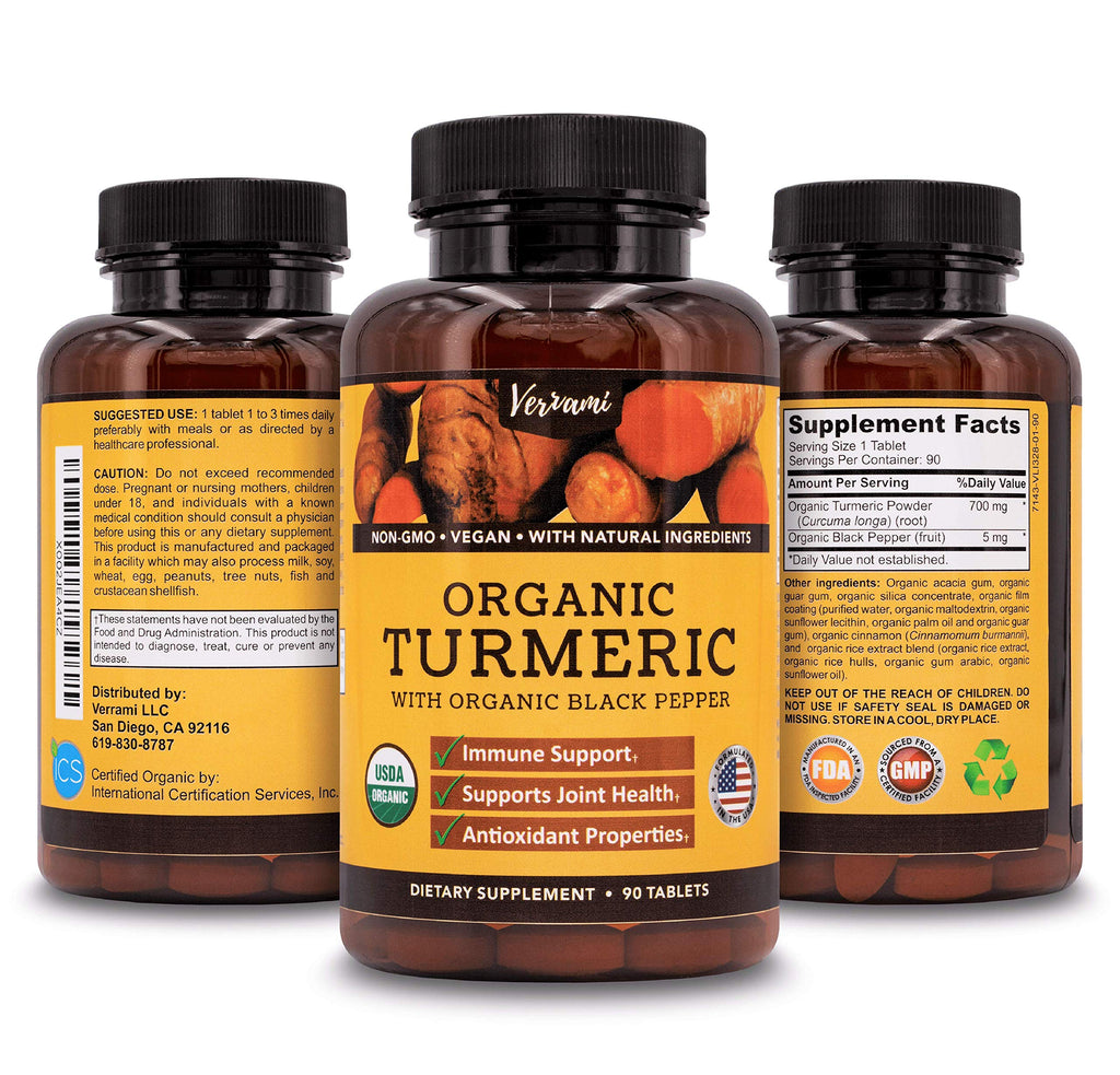 organic turmeric supplement for wellness