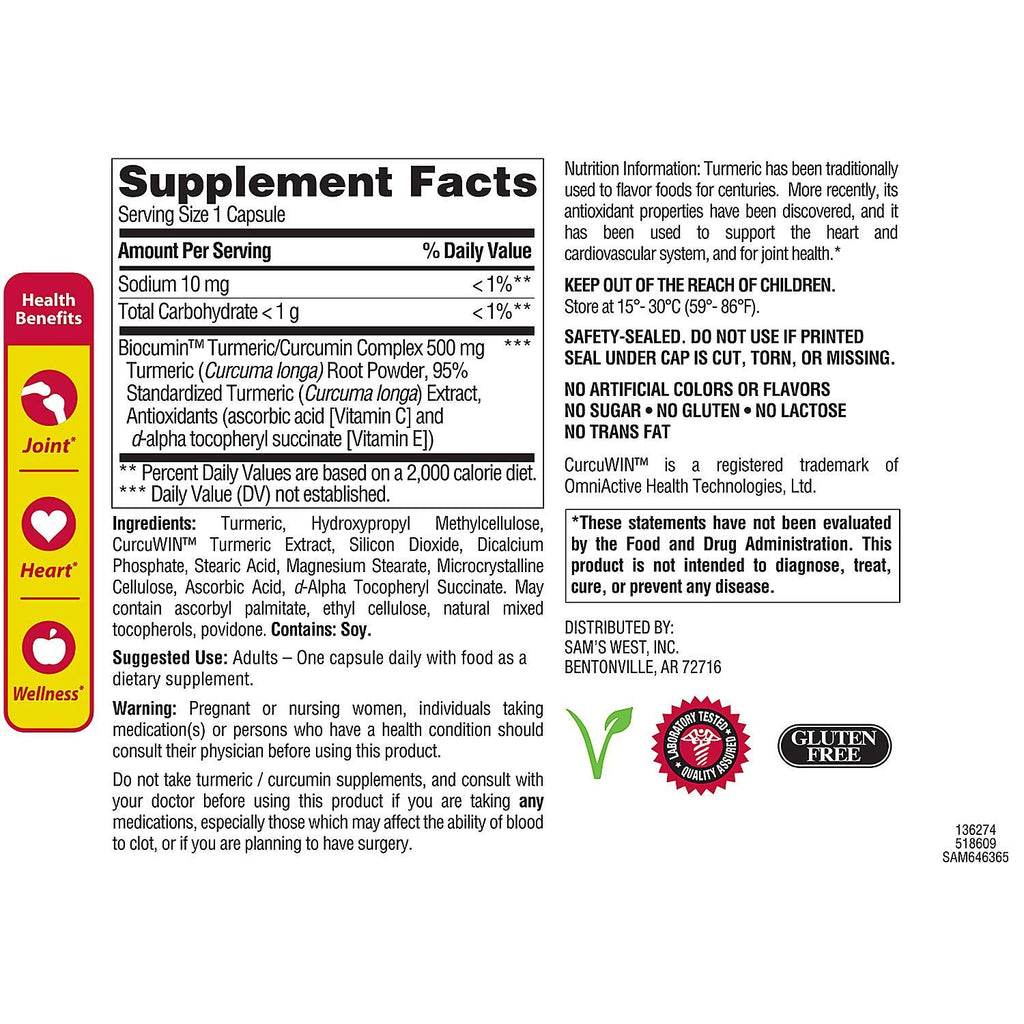 organic turmeric supplement for wellness
