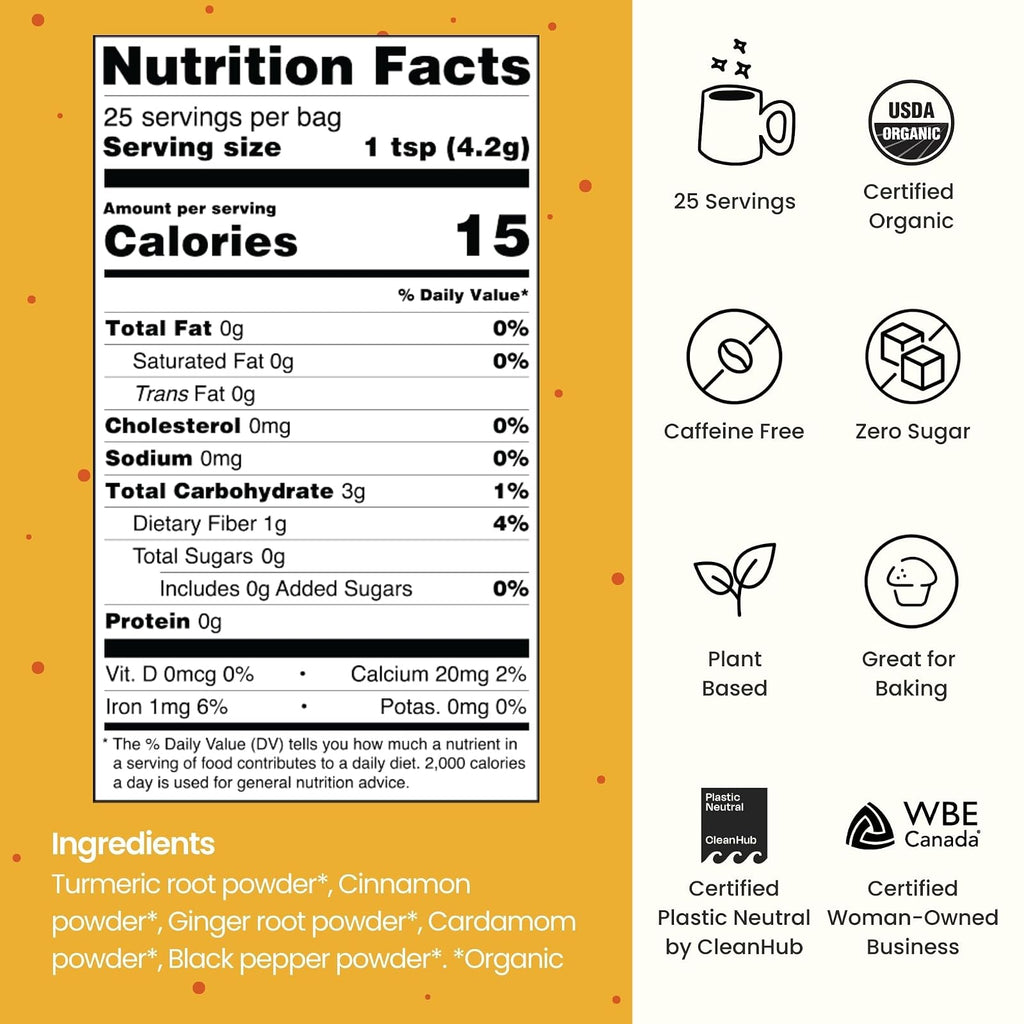 organic turmeric tea blend