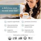 Organic turmeric tea for inflammation