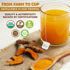 organic turmeric tea for wellness