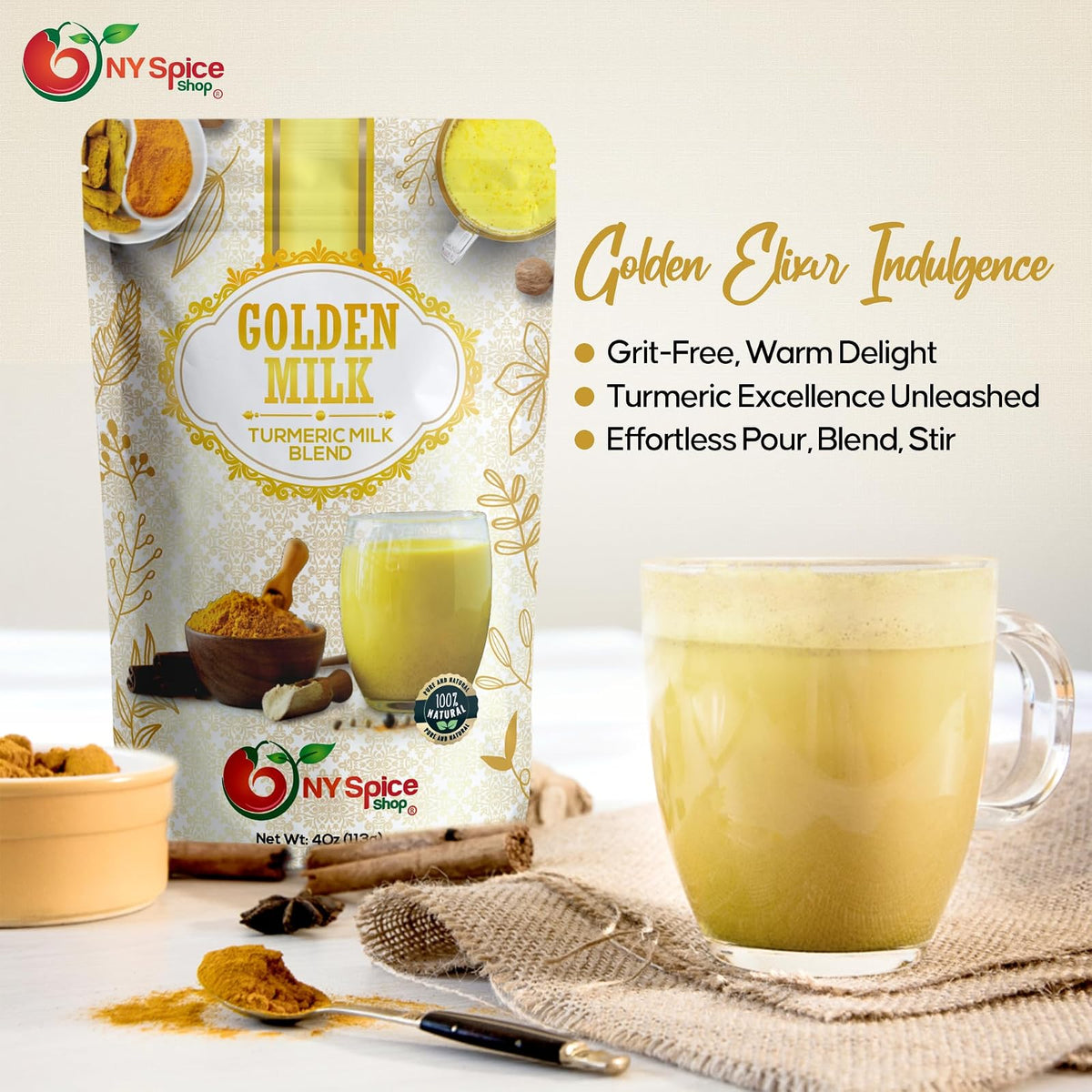 organic turmeric tea mix