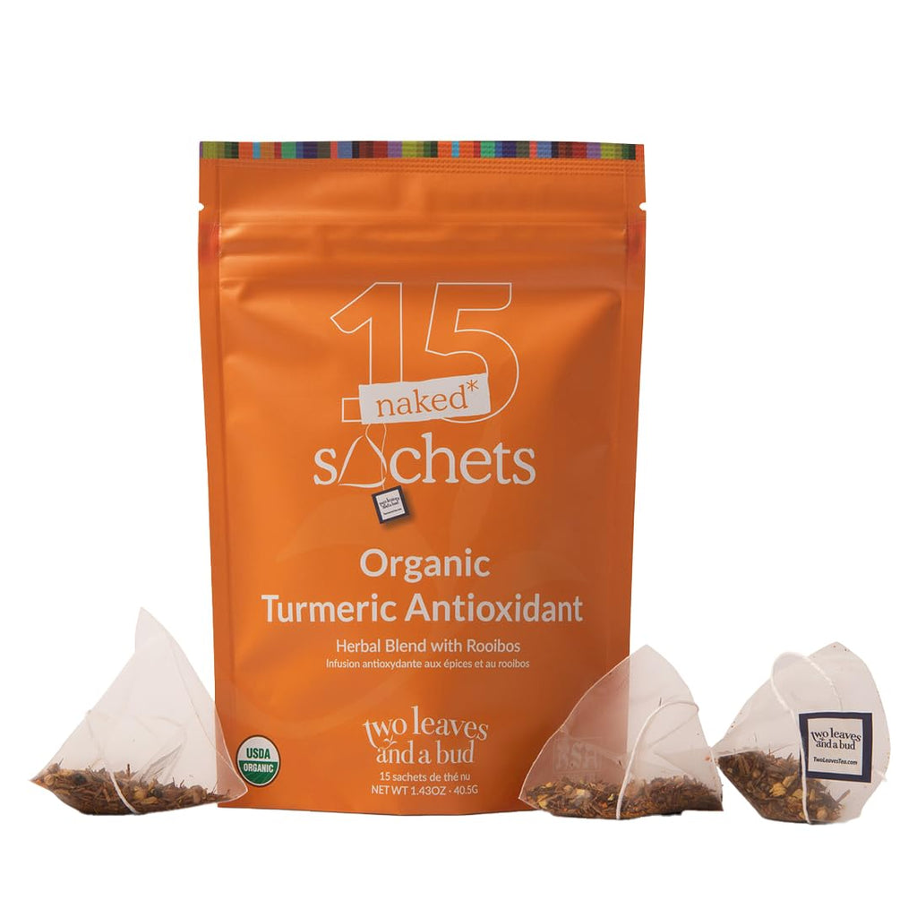 organic turmeric tea sachets 15 count
