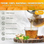 organic turmeric tea with cinnamon