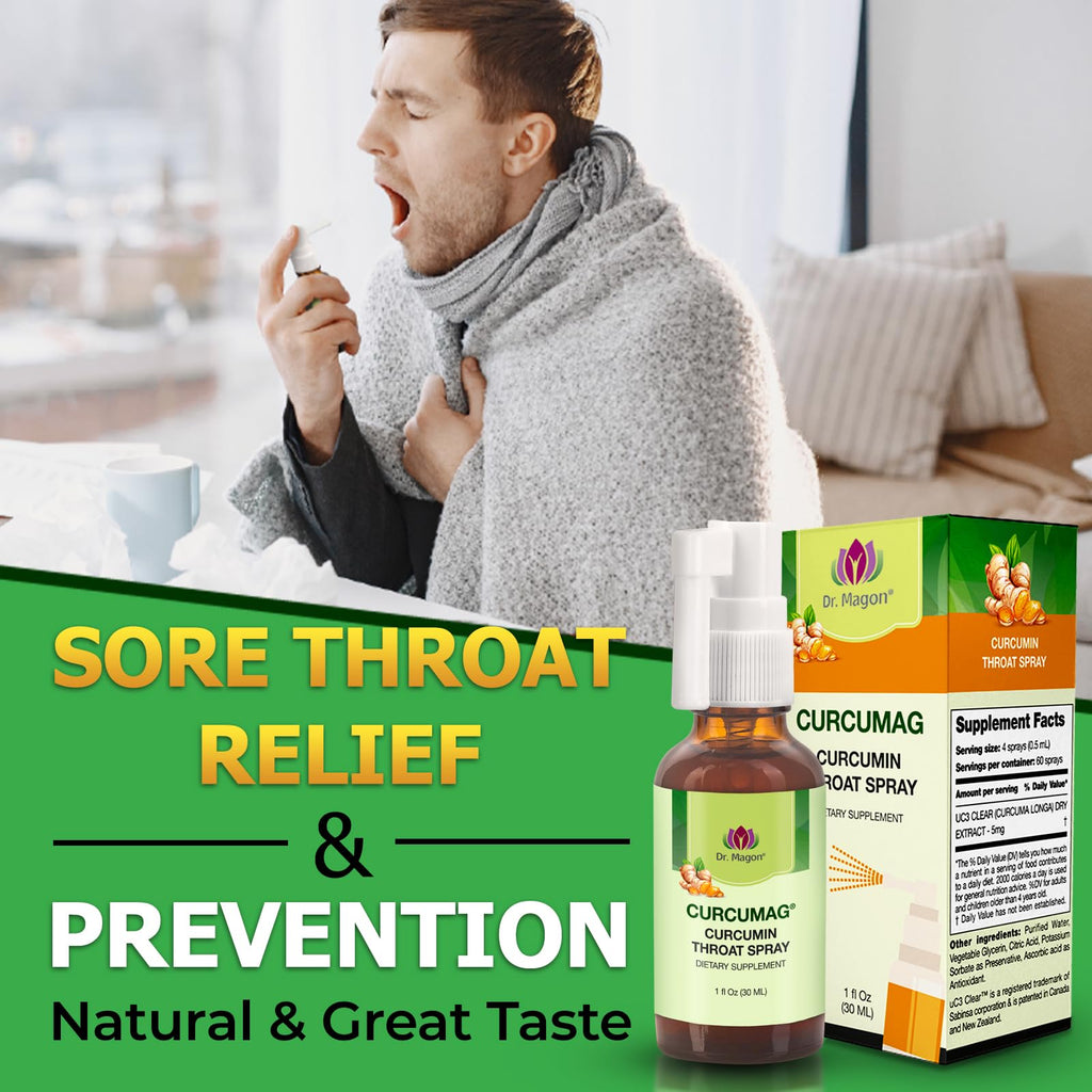 organic turmeric throat spray