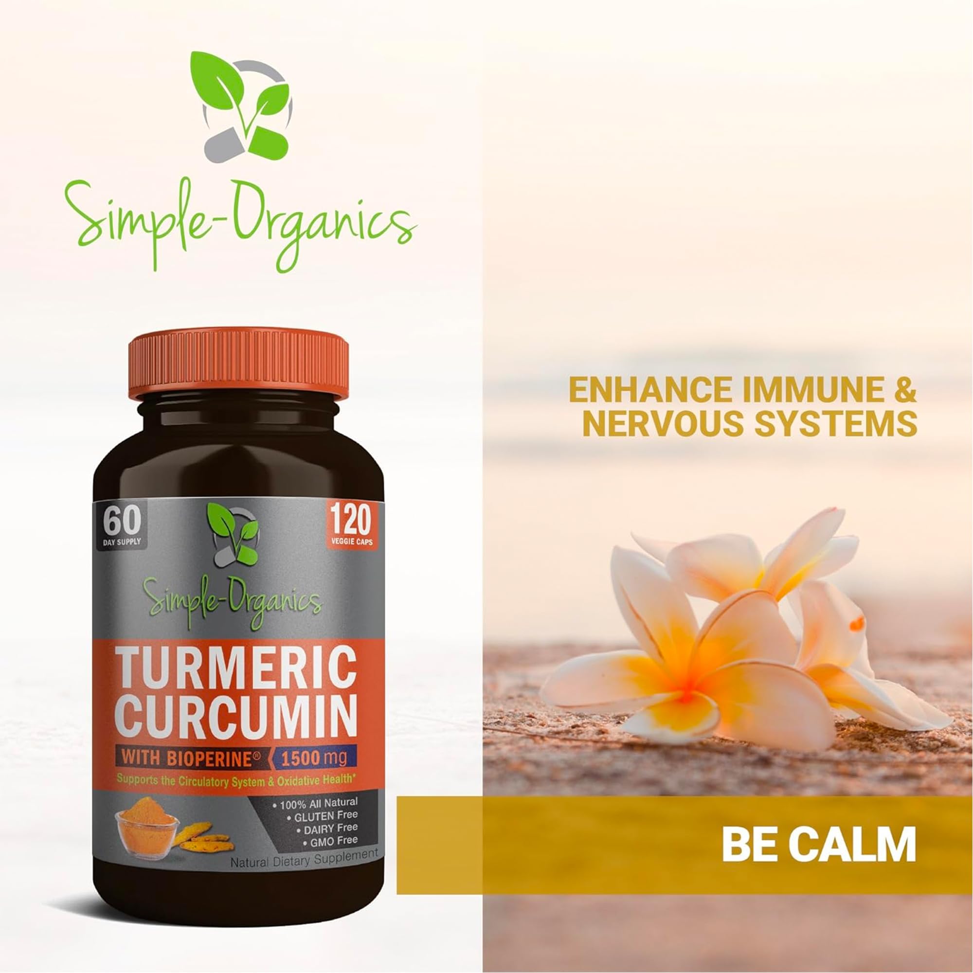 organic turmeric with black pepper extract